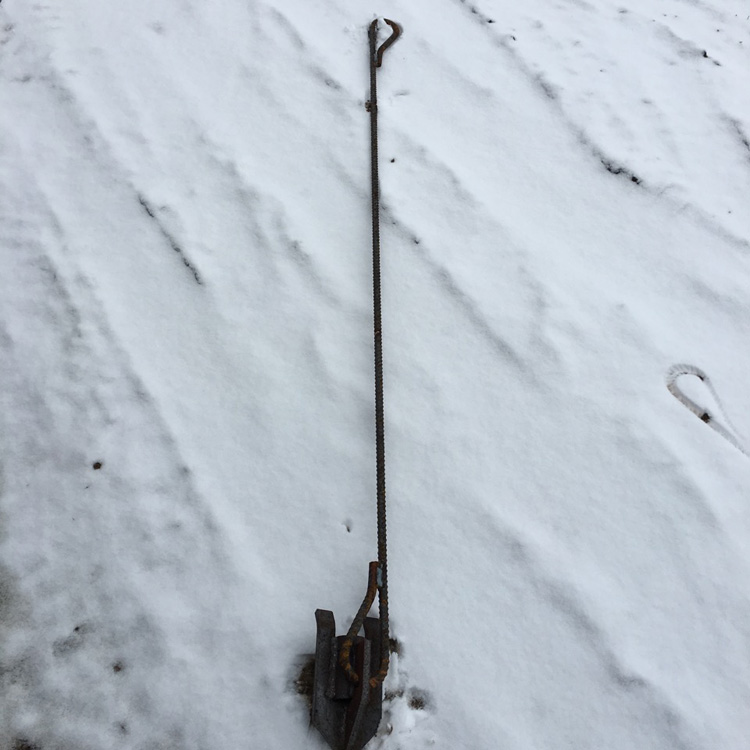 Schlaganker mit Auflagefläche – HR Ritten